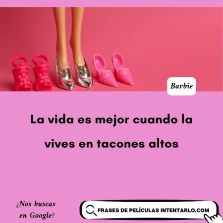 Frases de Barbie: más allá de la perfección, la lucha interna
